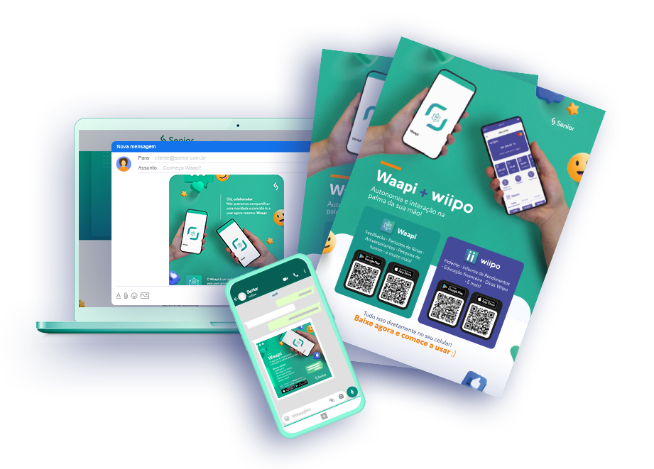 Waapi - Autonomia e Integração na palma da mão do colaborador!